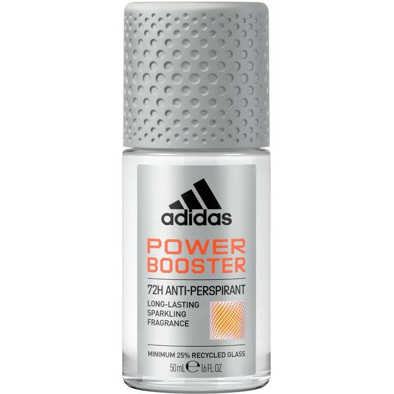 Дезодорант Adidas POWER BOOSTER шариковый антиперспирант мужской 72 часа 50 мл (из Финляндии)
