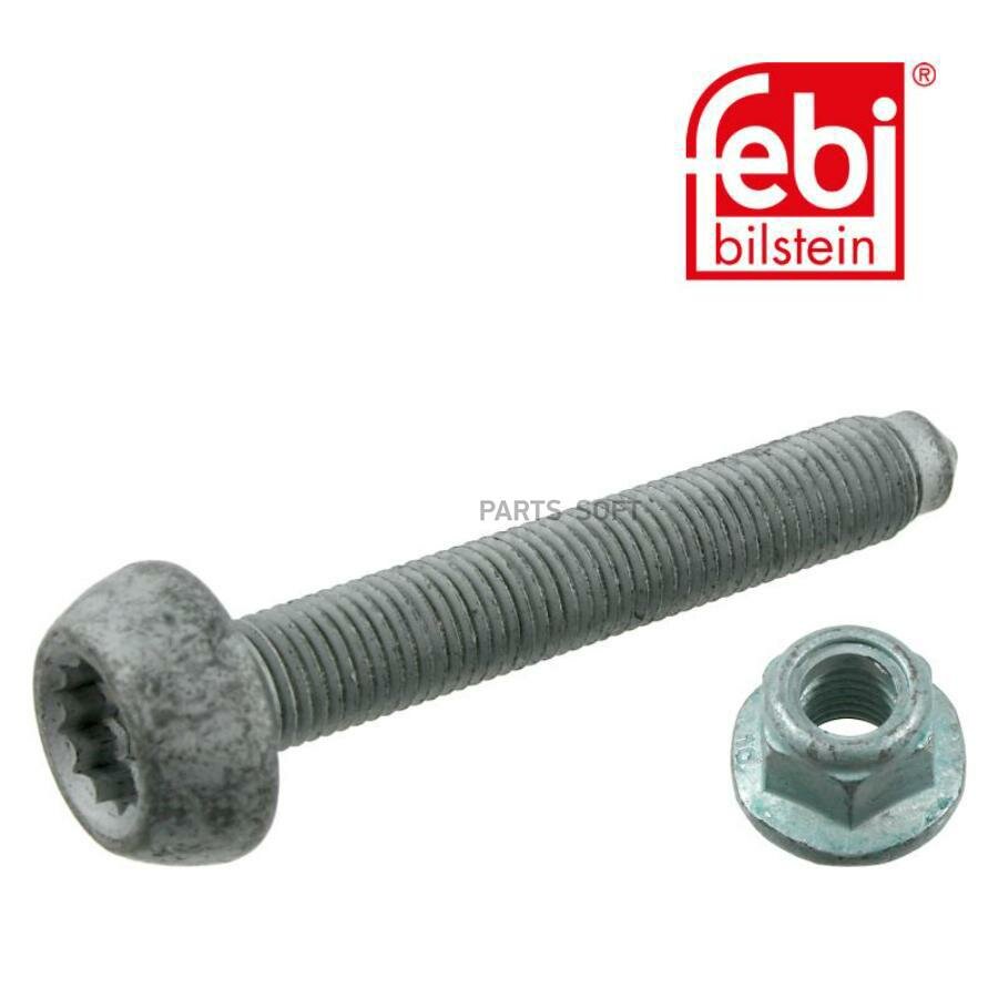 FEBI 27876 Болт крепления амортизатора с гайкой VAG AUDI A3 all 04>/A4 all 08>, VW Golf 5/Caddy all 04>