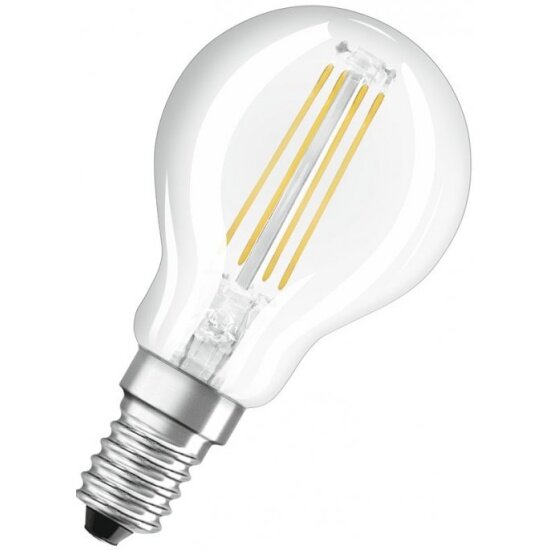 Светодиодная лампа Ledvance-osram OSRAM PARATHOM CL P FIL 60 non-dim 6W/827 E14