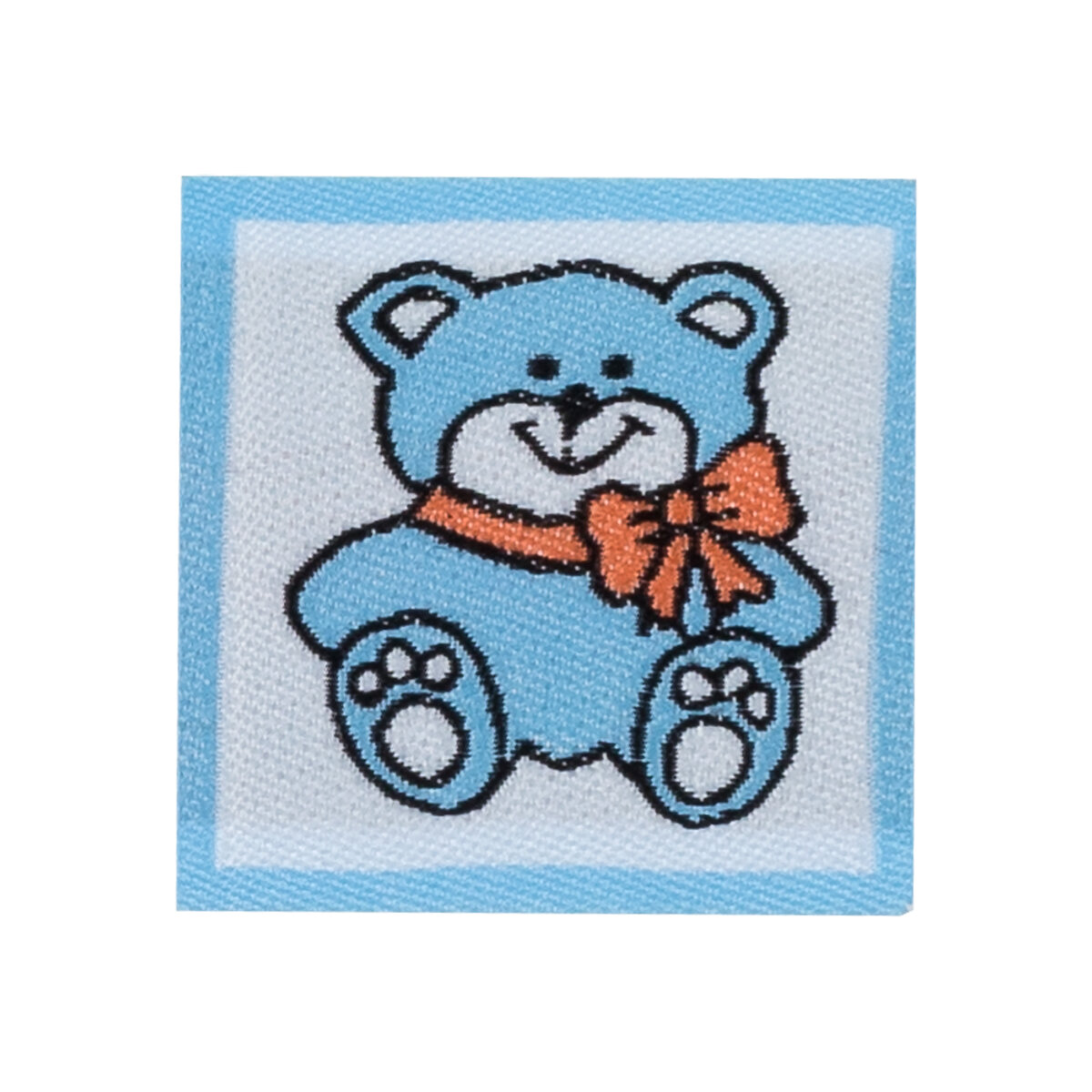 Gamma HNP-5 нашивка из полиэстера 05-1 мишка 3.2×3.2 см для одежды и аксессуаров