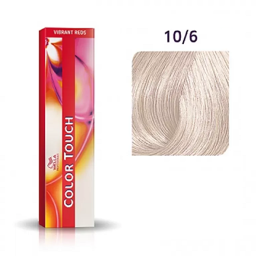 Крем-краска WELLA COLOR TOUCH 10/6, 60 мл