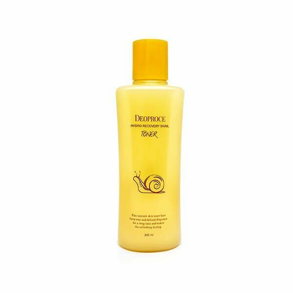 Deoproce Тоник для лица HYDRO RECOVERY SNAIL TONER, 380 мл