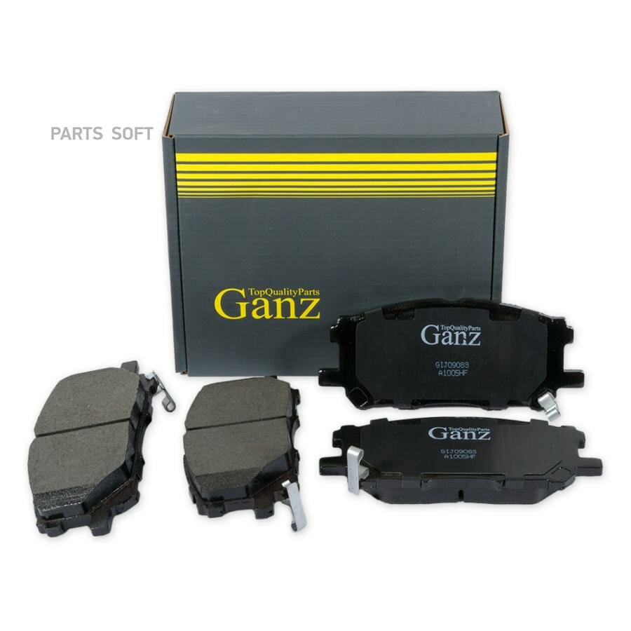 GANZ GIJ09083 Колодки тормозные передние для LEXUS RX330 04-06 GANZ GIJ09083