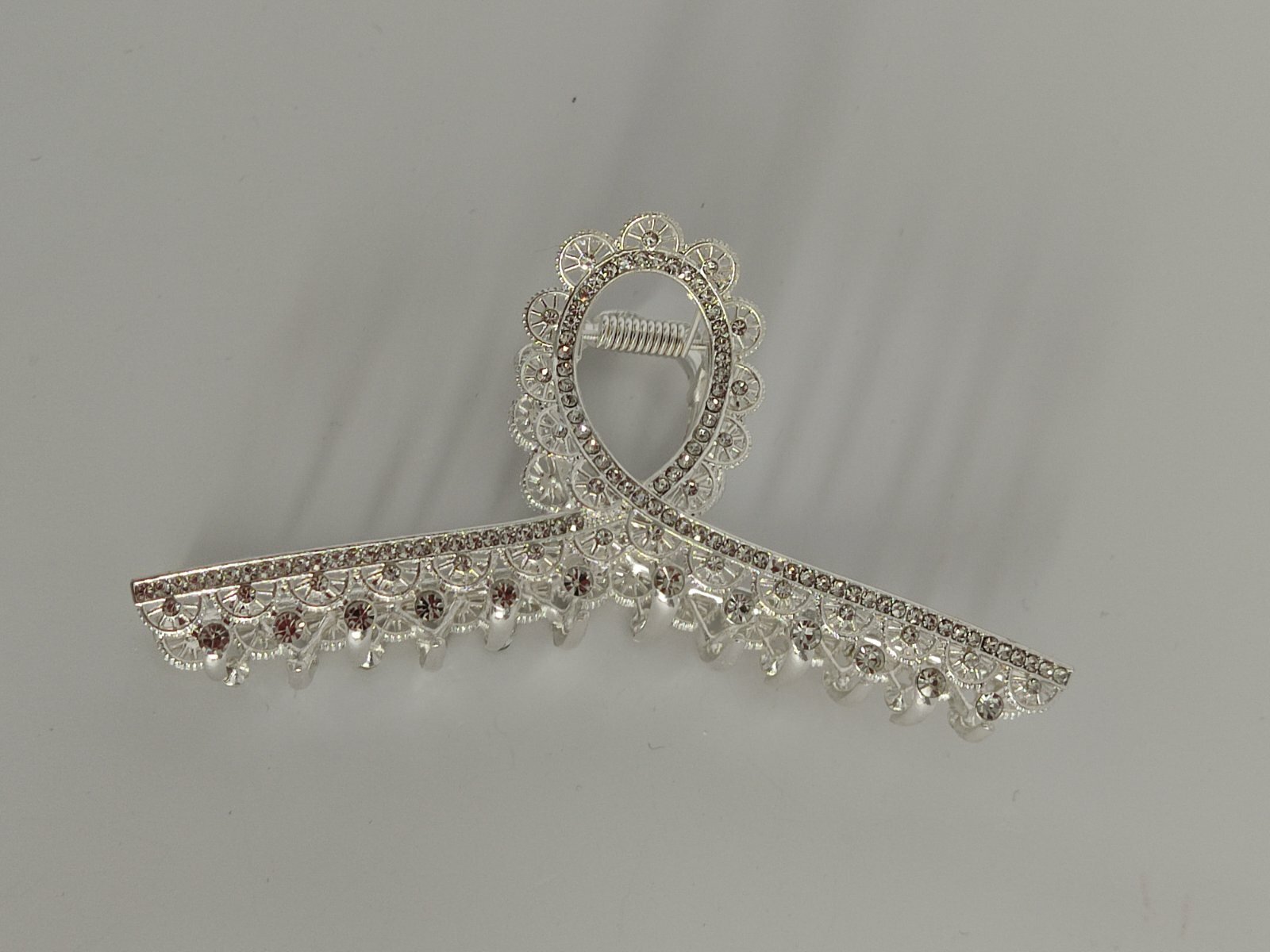 Заколка краб для волос "Ажурный"