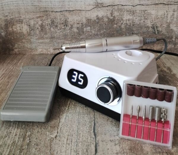 Маникюрно-педикюрный фрезер Nail Drill PRO-609, 35000 об/мин, 45 Вт