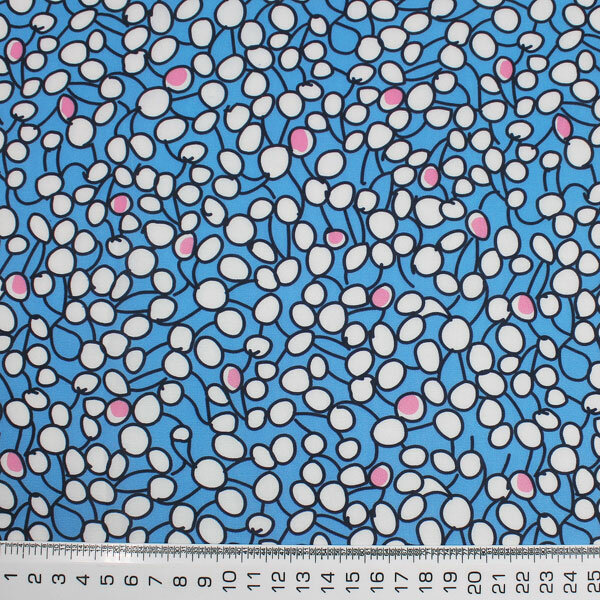 Ткань для шитья Ткани-100, вискоза, штапельная, плательная, ширина 1,4м