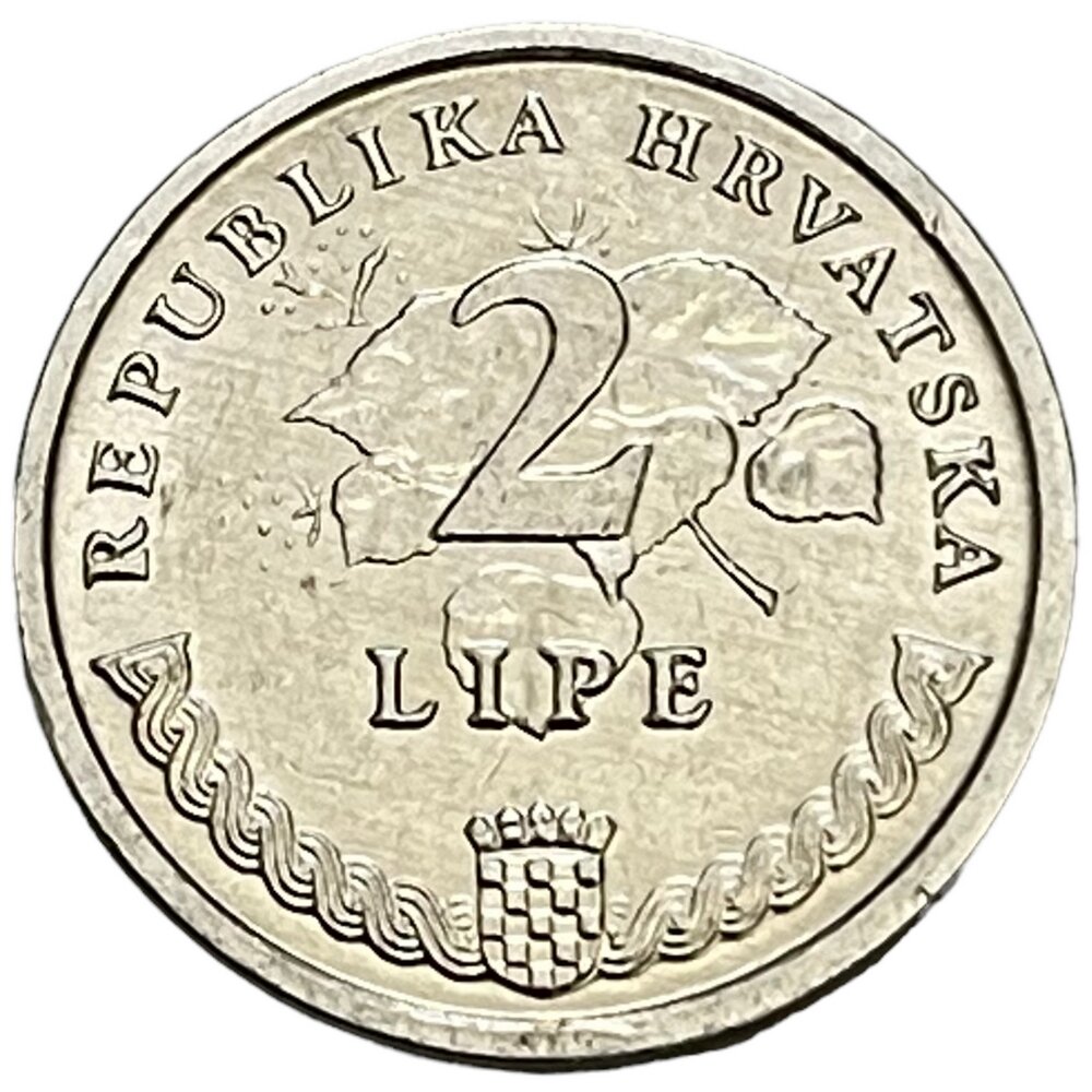 Хорватия 2 липы 1993 г. (2)