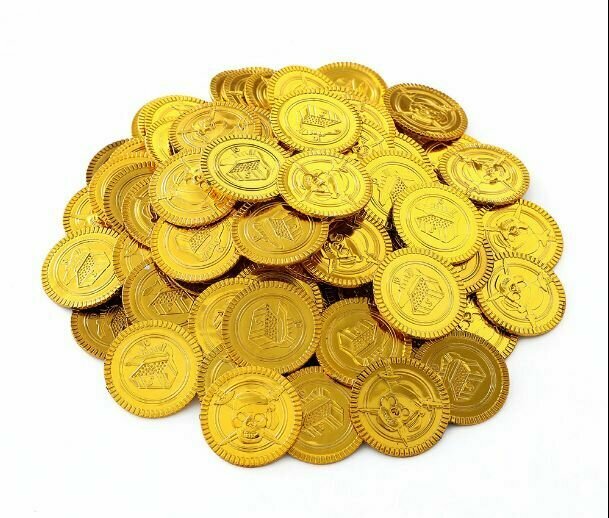 Золотые монеты для игры Форт Боярд