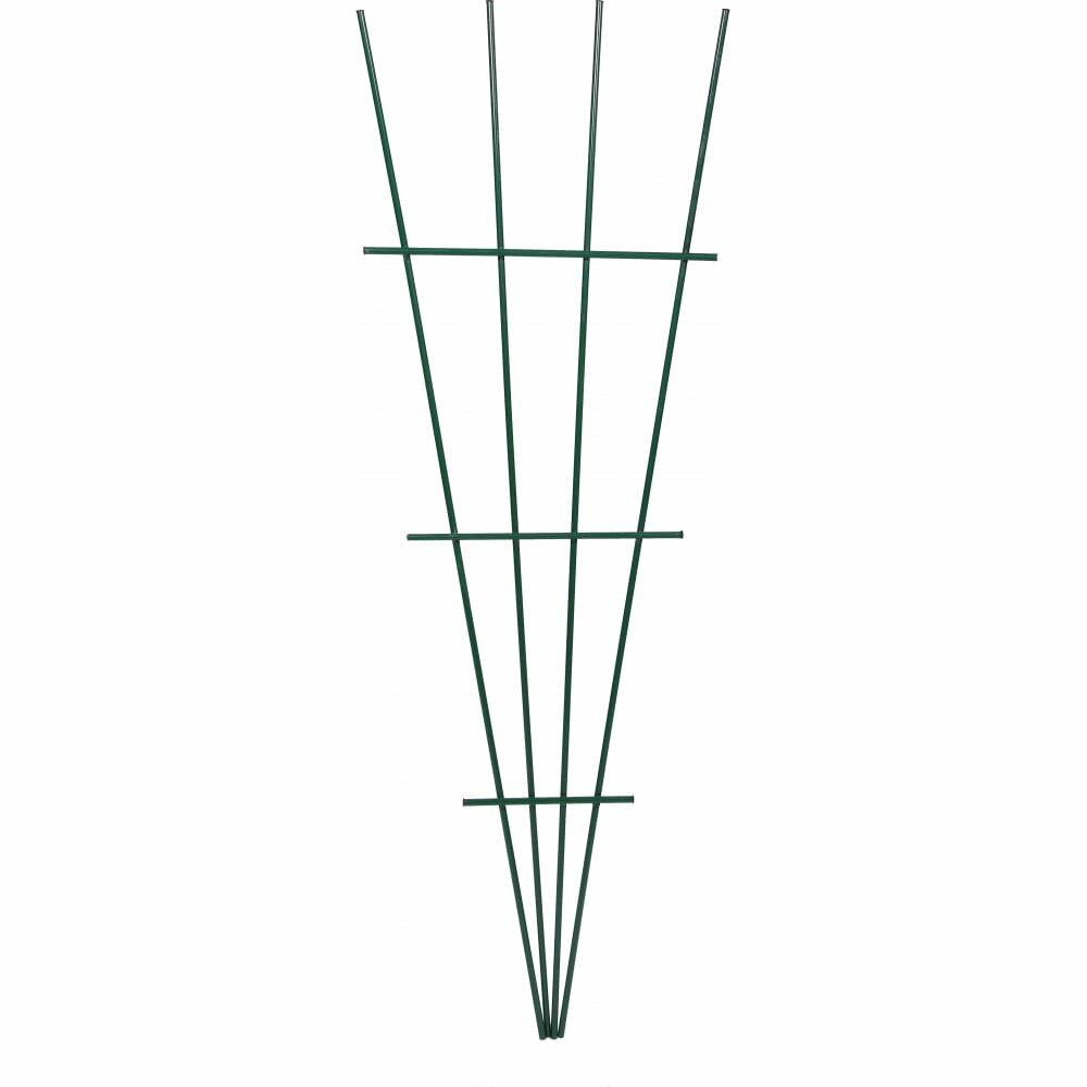 Шпалера Sadagro Веер мини зеленая 8212, поддержки, из стали, для вьющихся растений, неразборная конструкция