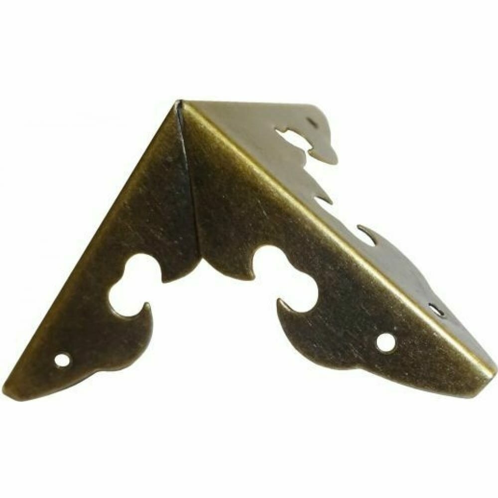 Декоративный угол Левша 30x30x30, бронза, 4 шт. У8-7219. СБ