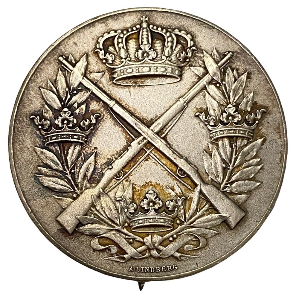 Знак "За отличную стрельбу" Швеция 1931 г.
