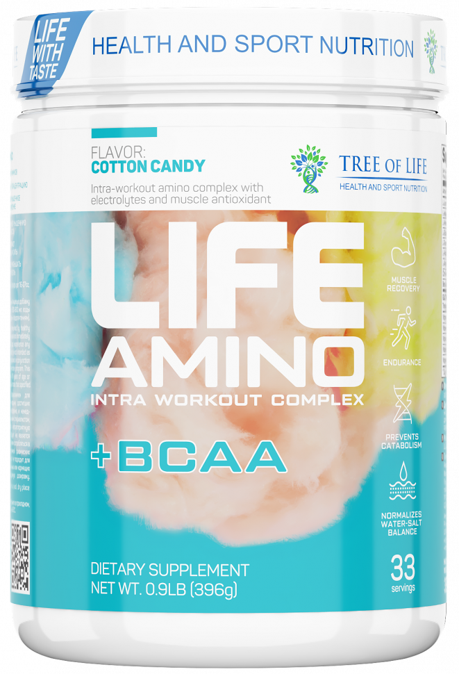 Tree of Life Life Amino, 396 г (Watermelon)