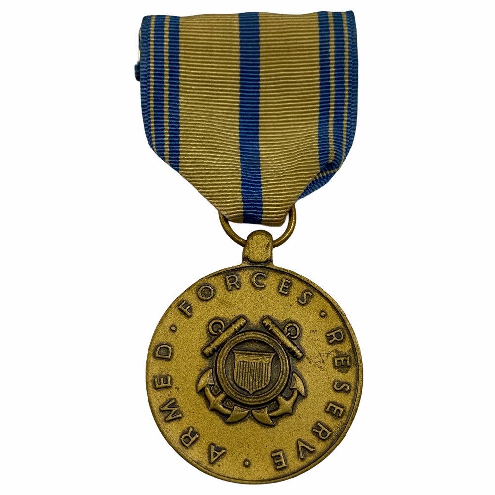 США, медаль "За службу в резерве вооружённых сил. Береговая охрана" 1950-1980 гг.