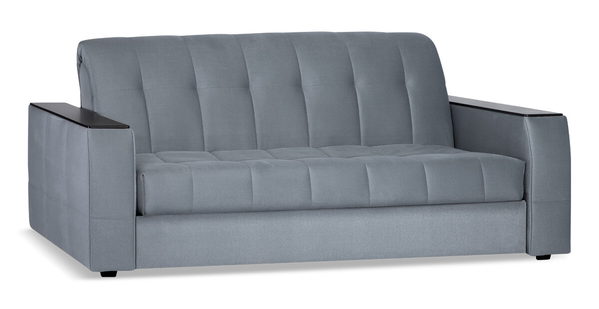 Прямой диван Цвет Диванов Коломбо NEXT 21 180 233 прямой Серо-синий