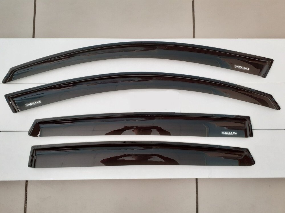 Дефлекторы окон Renault Arkana с 2019 по 2021, к-т 4 шт, скотч 3M