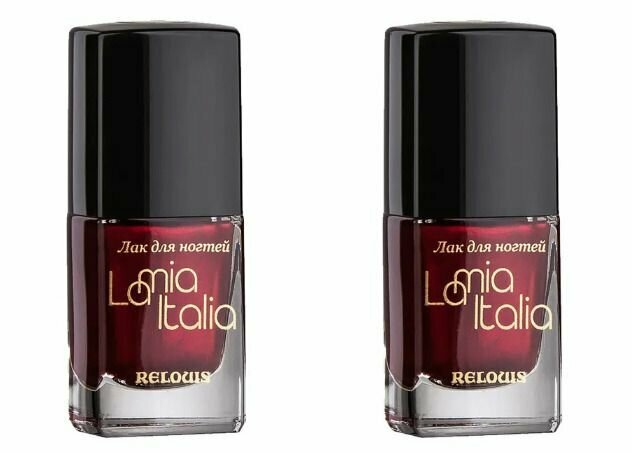 Relouis, Лак для ногтей La Mia Italia, тон 15, 2 шт.
