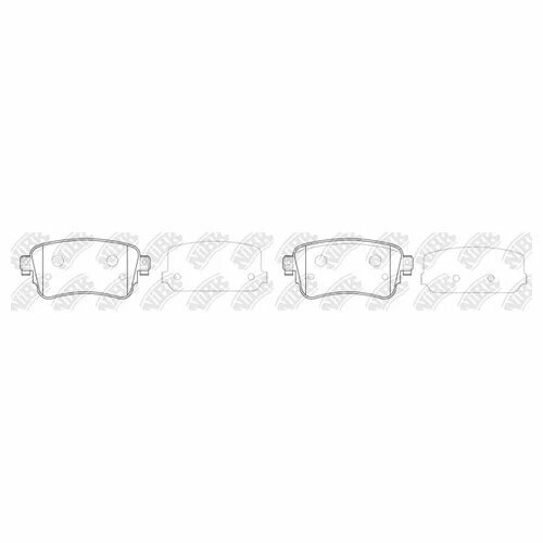 Колодки диск. [RR] PEUGEOT EXPERT III 2.0 16-/ TOYOTA PROACE 1.6 2.0 16- NiBK PN0793