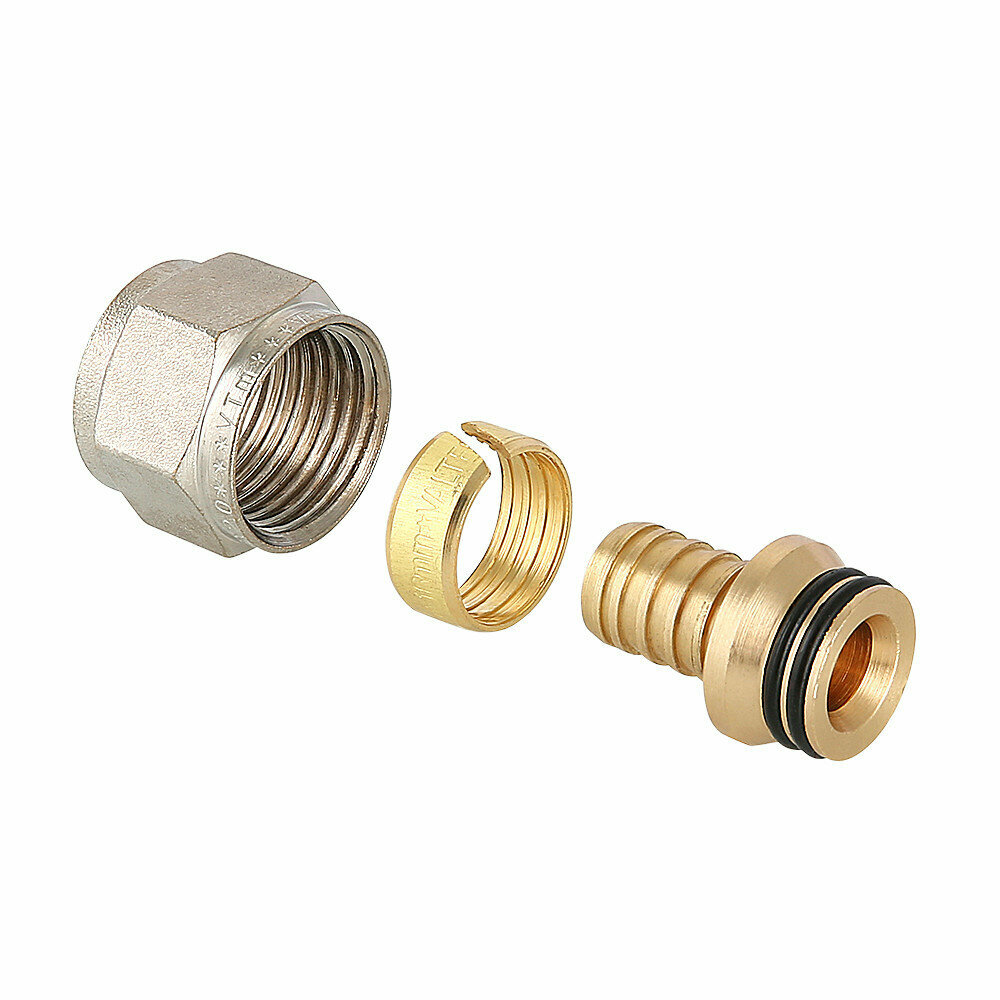 Евроконус VALTEC 16*2,0х1/2" под обжим PE-X/PE-RT труб для присоедин. к коллектору VTc.709. N.1604