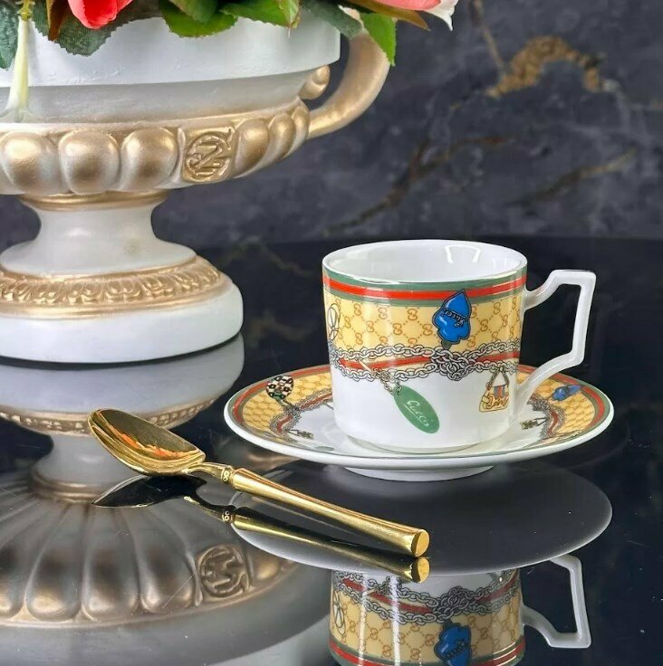 Кофейный набор 12пр. Фарфор 244-046 118-244-046