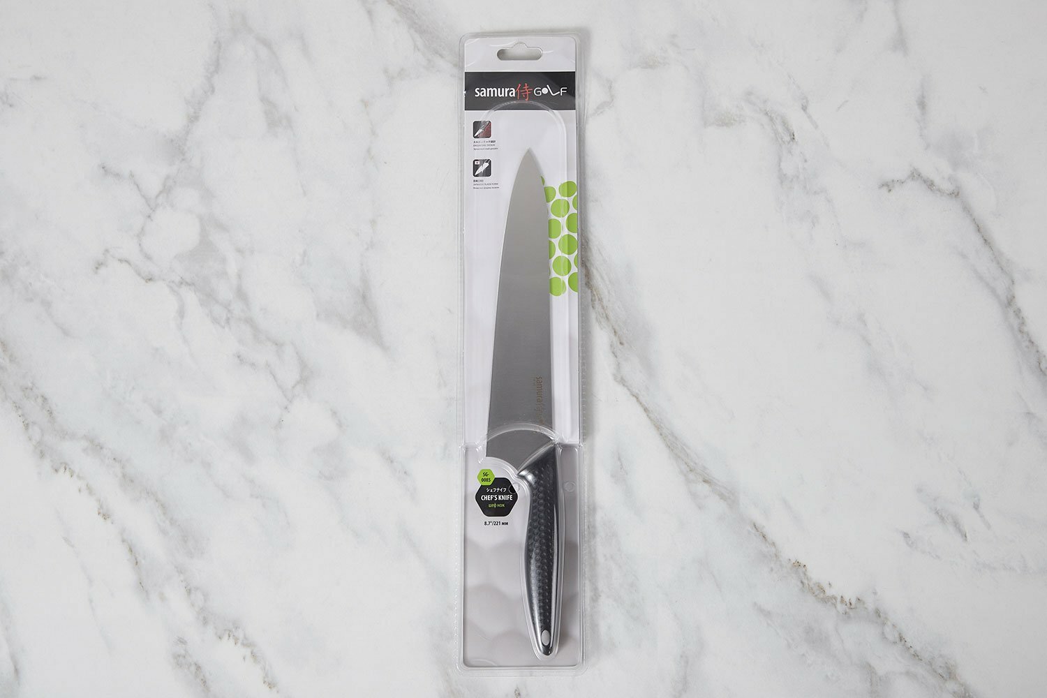 SAMURA Golf нож шеф из нержавеющей стали для кухонной резки профессиональной кухни
