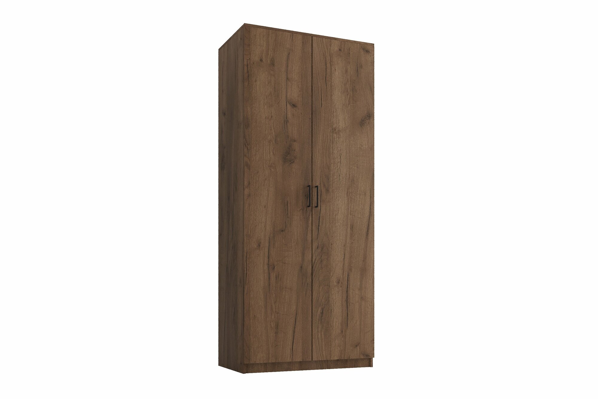 Шкаф Вальгард 2 1000-550-2200 наполнение платье цвет дуб крафт табачный