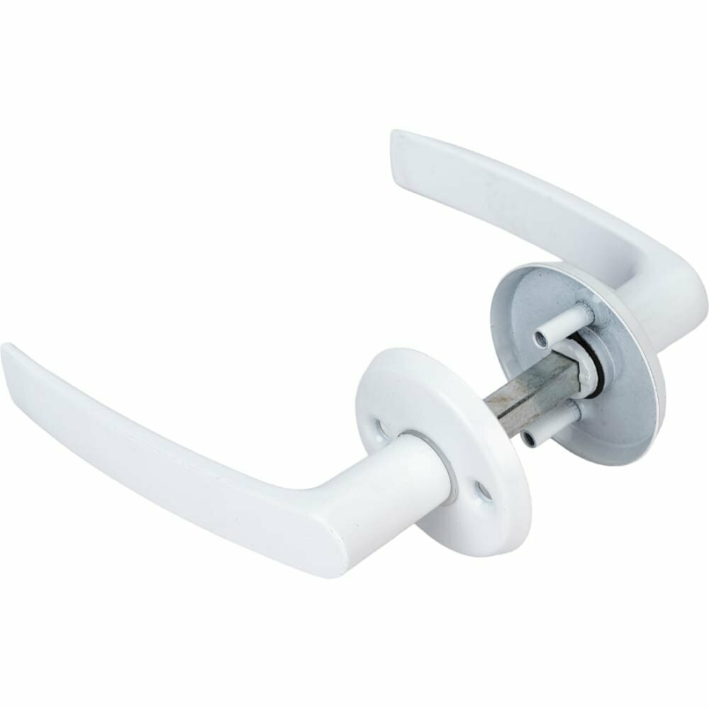 Дверные ручки Вантаж белый 16/006W, Дверные ручки вантаж белый 16/006w имеют аскетичный