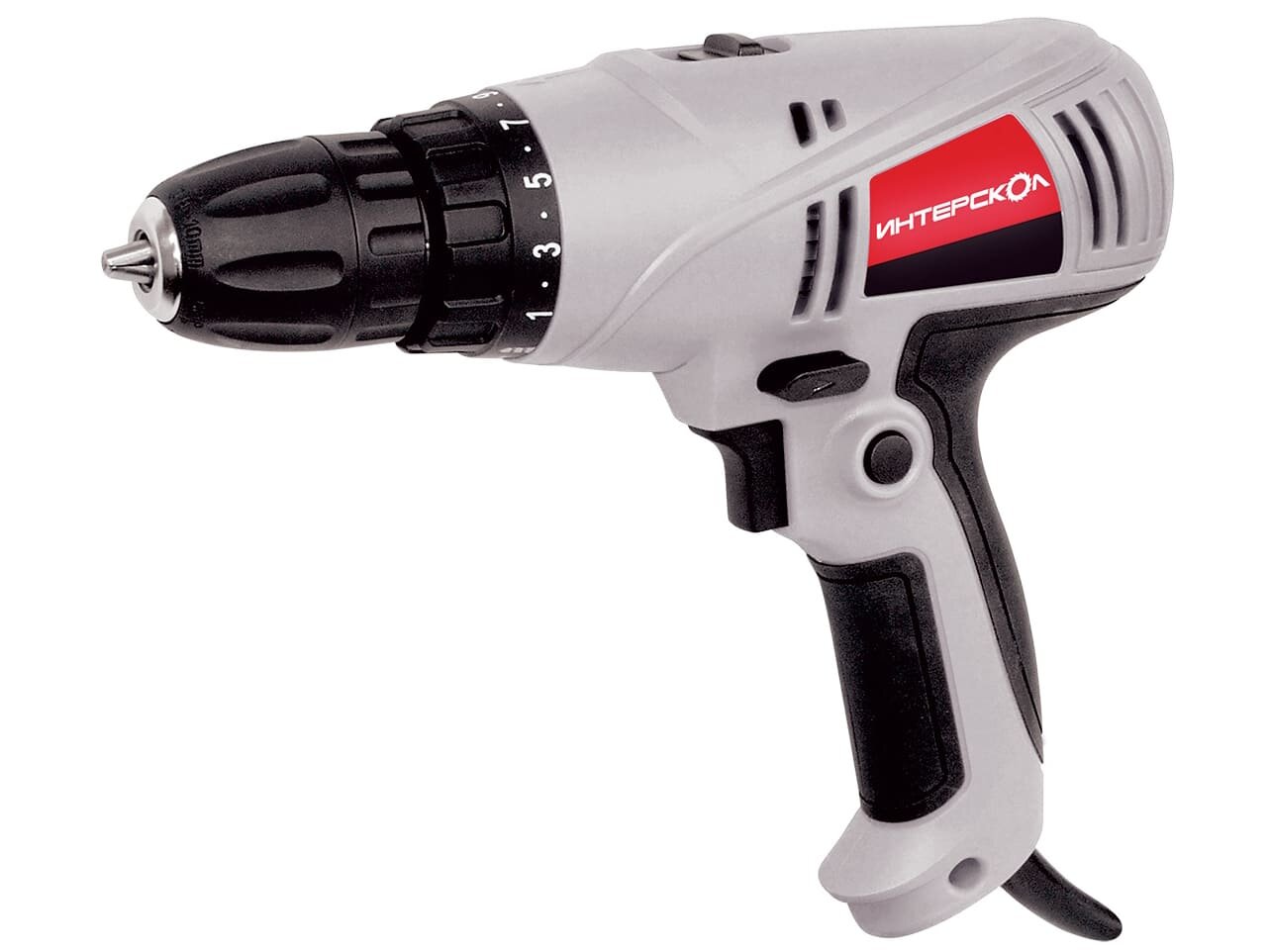 Дрель-шуруповерт Интерскол ДШ-10/260Э2 (260 Вт, 35 Н·м, 2 скорости)