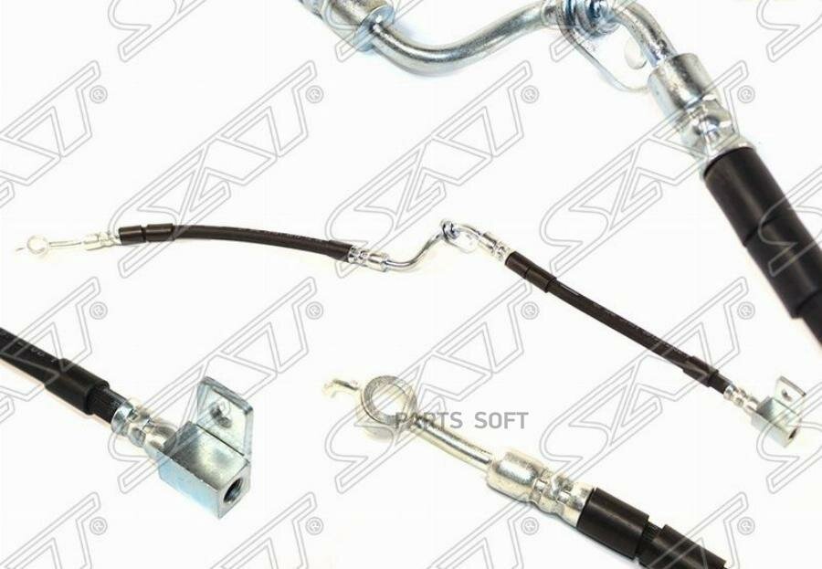 Шланг тормозной (Спереди/ Слева) Mazda 6 02-08 / Atenza 02-07 SAT ST-GJ6A-43-990 | цена за 1 шт