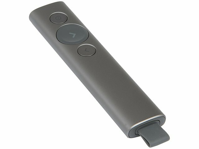 Пульт дистанционного управления Logitech Пульт ДУ Logitech Spotlight 910-004861, для презентаций, беспров. (USB, Bluetooth)
