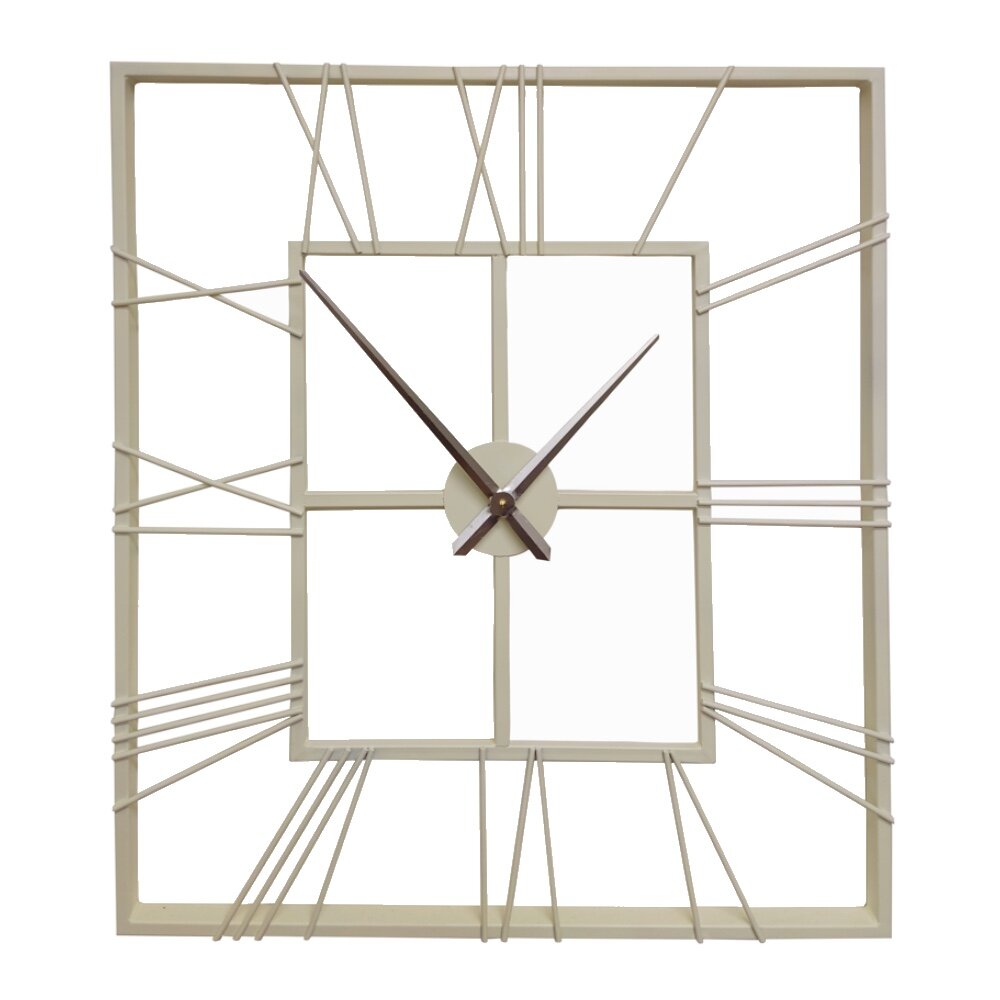 Настенные часы из металла 07-115, 80х90 см