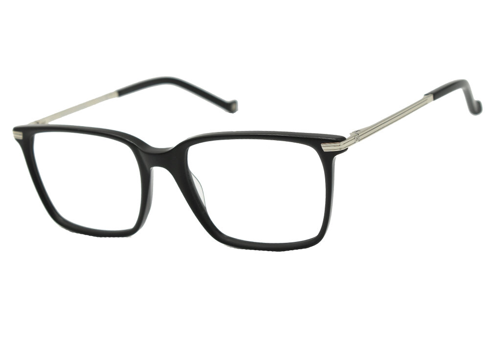 Оправа для очков HACKETT HEB308 002 пол Мужской форма оправы Прямоугольная цвет оправы Чёрный
