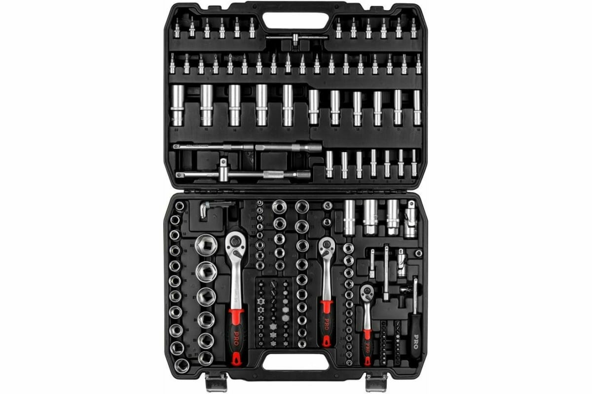 Набор головок и бит STARTUL Stuttgart 172пр. 1/4 ,3/8 ,1/2 PRO-172S