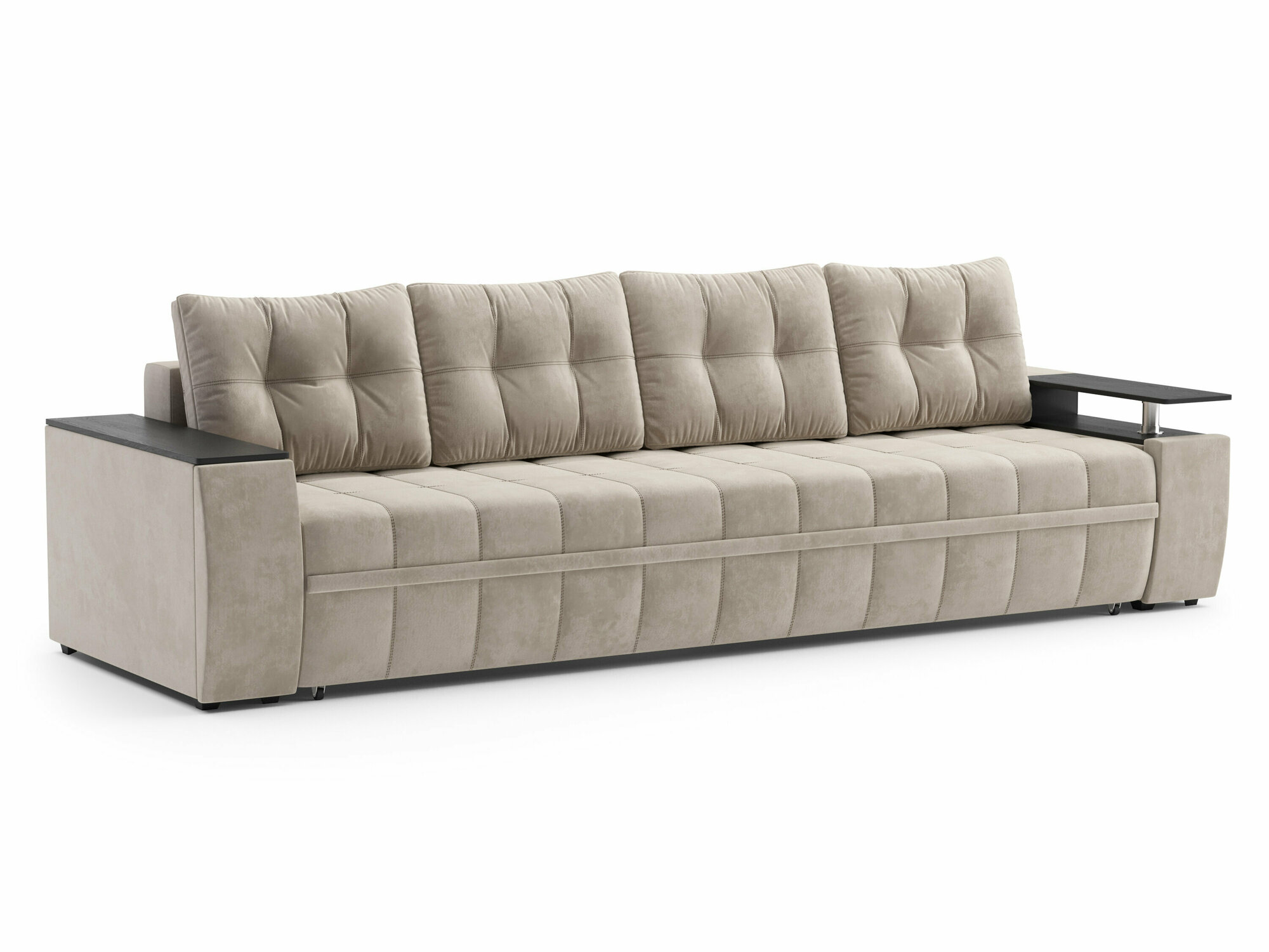 Диван Мустанг / еврокнижка /диван кровать/диван прямой/диван для сна/диван раскладной/НПБ/Диван с коробом в подлокотнике