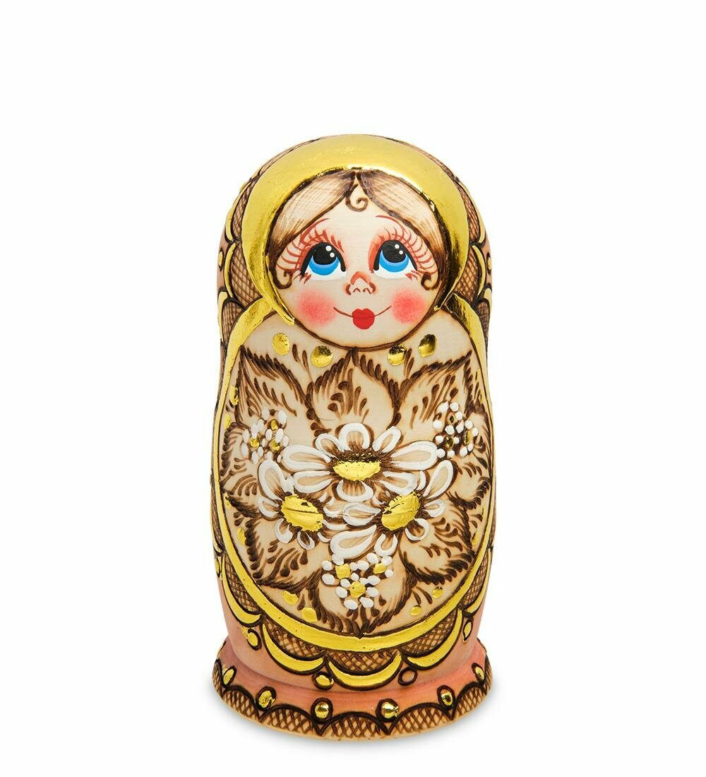 Матрешка 5м "Людмила" ср. МР-69/6 Народные промыслы Дерево липа, краски