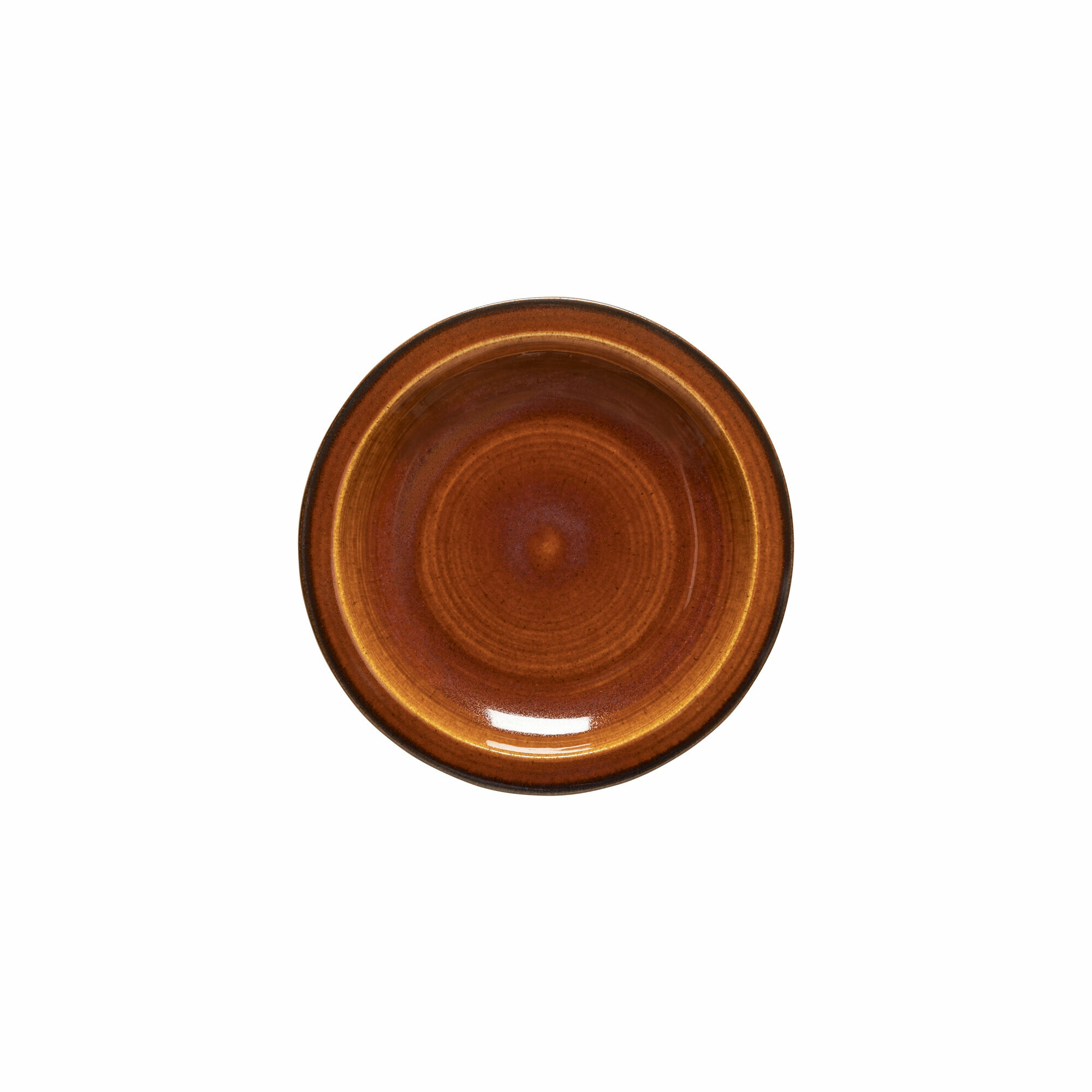 Тарелка CASAFINA by COSTA NOVA Poterie, 20 см, керамическая, коричневая (JSP202-CAR(JSP202-00519U))
