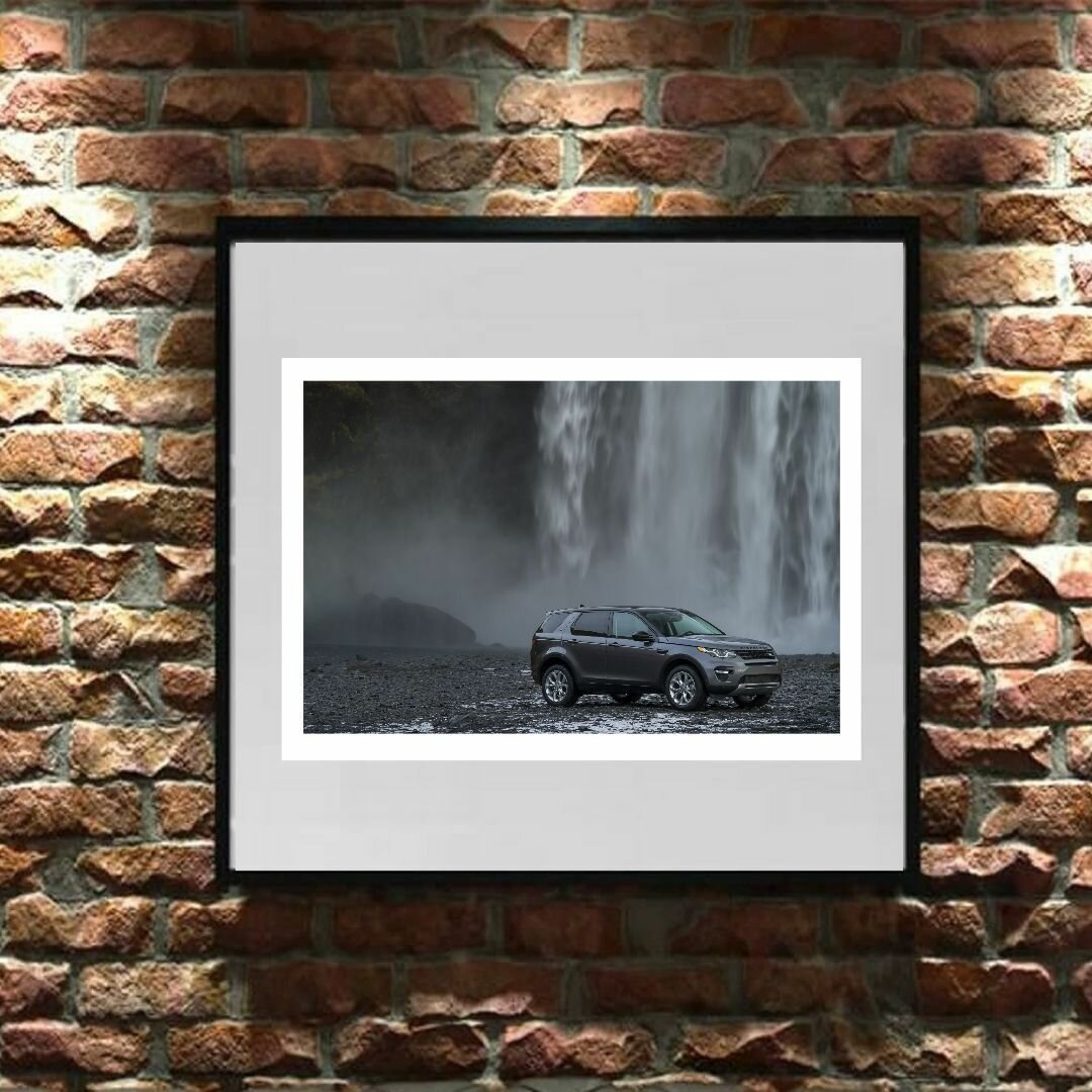Плакат "land rover discovery sport" от Cool Eshe из коллекции "Автомобили", плакат А4