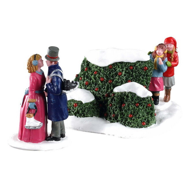 Набор фигурок Свидание на катке 7-10 см, 2 шт, Lemax, 03525-lemax