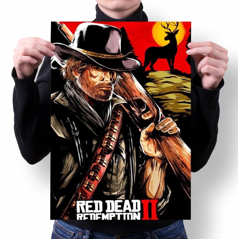 Плакат Red Dead Redemption 2 № 2