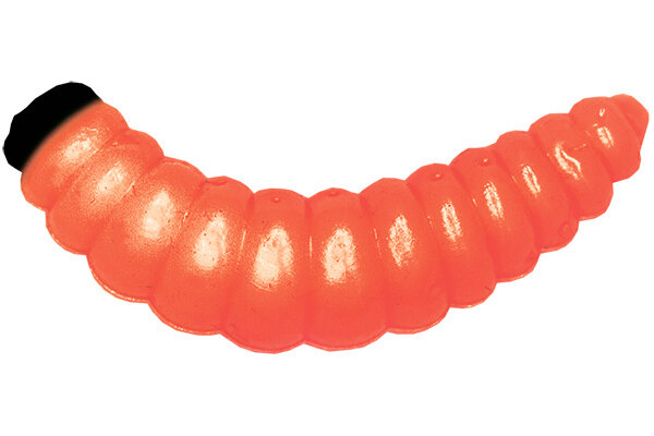 Мягкая приманка LureMax WOOD WORM 1'/2,5см, LSW1-017 Orange (10 шт.)