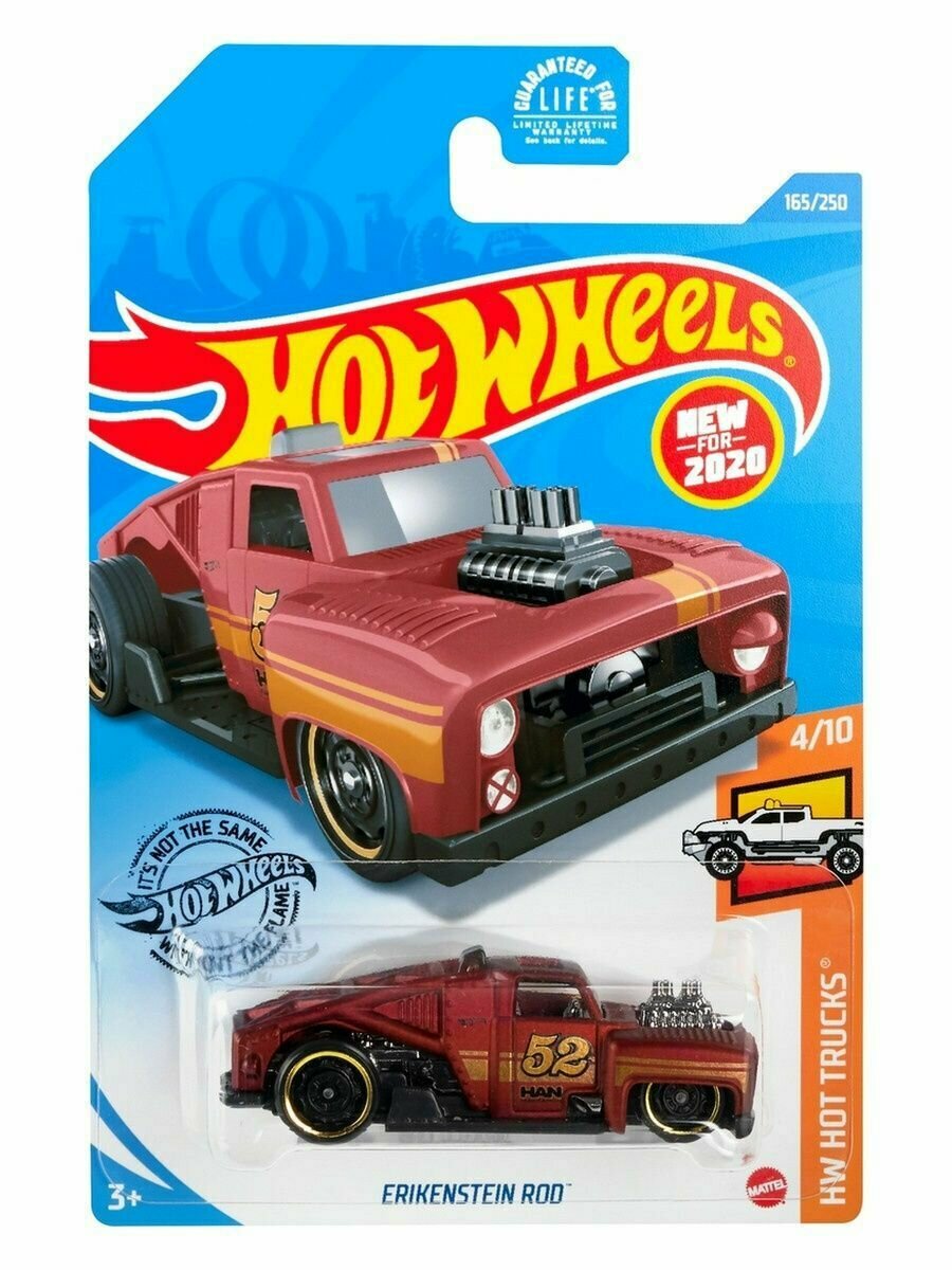 Hot Wheels ERIKENSTEIN ROD Red Эрикенштейн 165/250 HW Hot Trucks 4/10 Mattel GHF14 2020