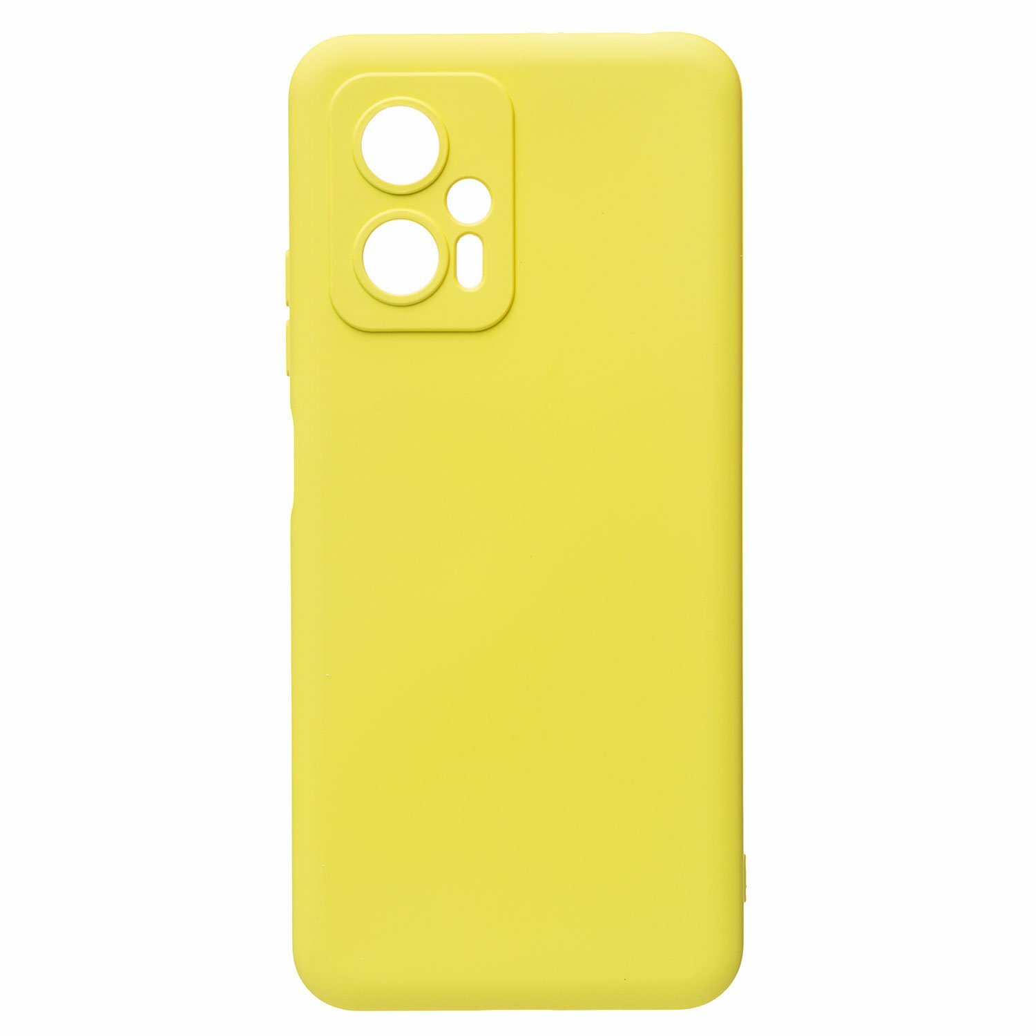 Чехол накладка Activ Full Original Design для Xiaomi Poco X4 GT (желтый)
