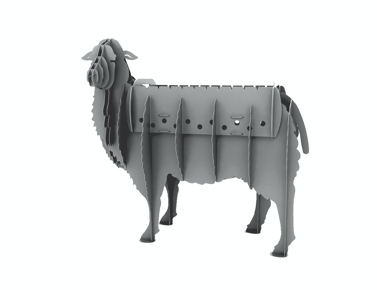 Мангал овца (овечка)