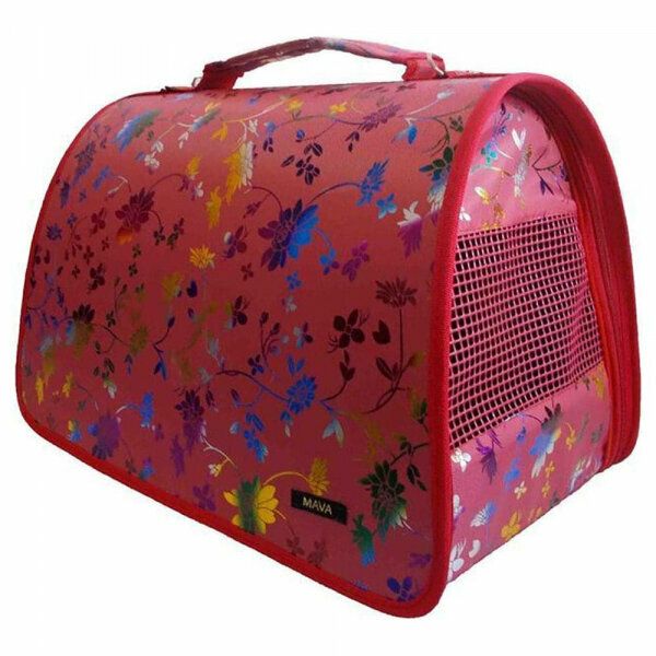 Dogman "Люкс Mava" №4 Сумка-переноска для кошек и собак, красная