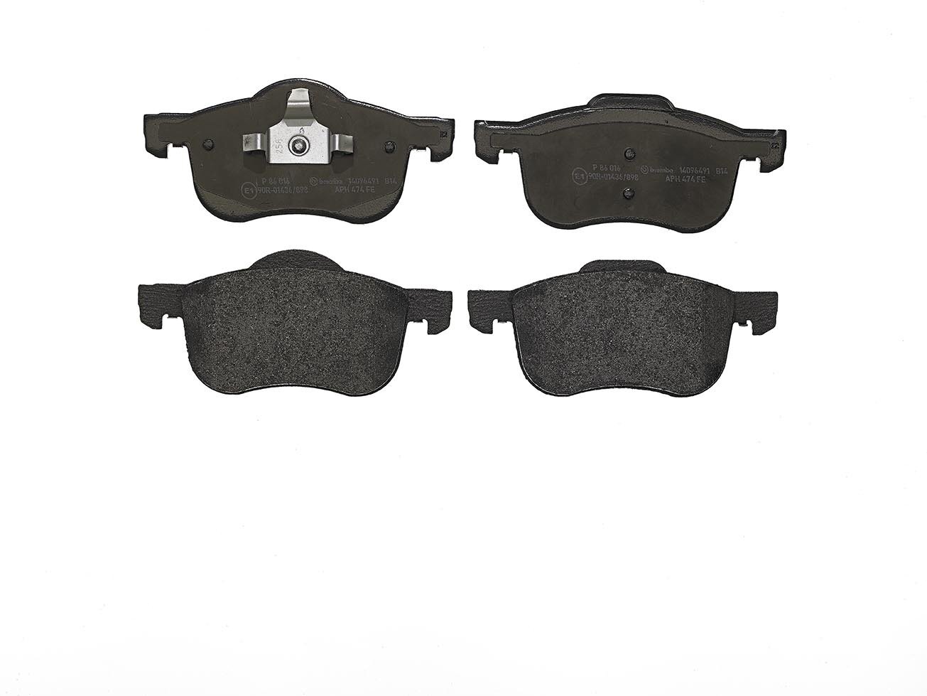 Колодки тормозные передние BREMBO P86016
