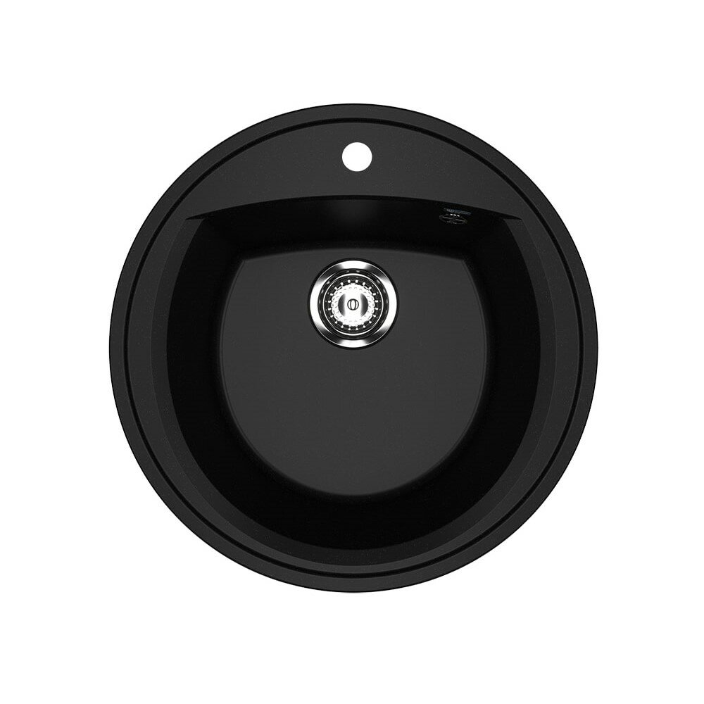 Кухонная мойка Ulgran U-603-344, ультра-черный