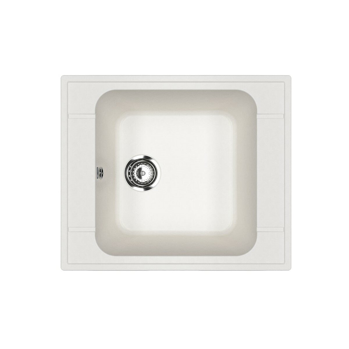 Кухонная мойка Ulgran U-604-341, ультра-белый