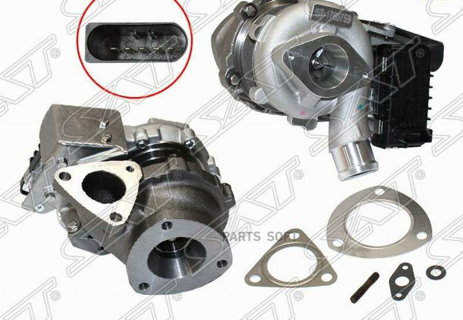 Турбина Ford Transit 06-14 / Transit Custom 13-19 CVRA; CVRB; CVRC SAT ST-1760759 | цена за 1 шт
