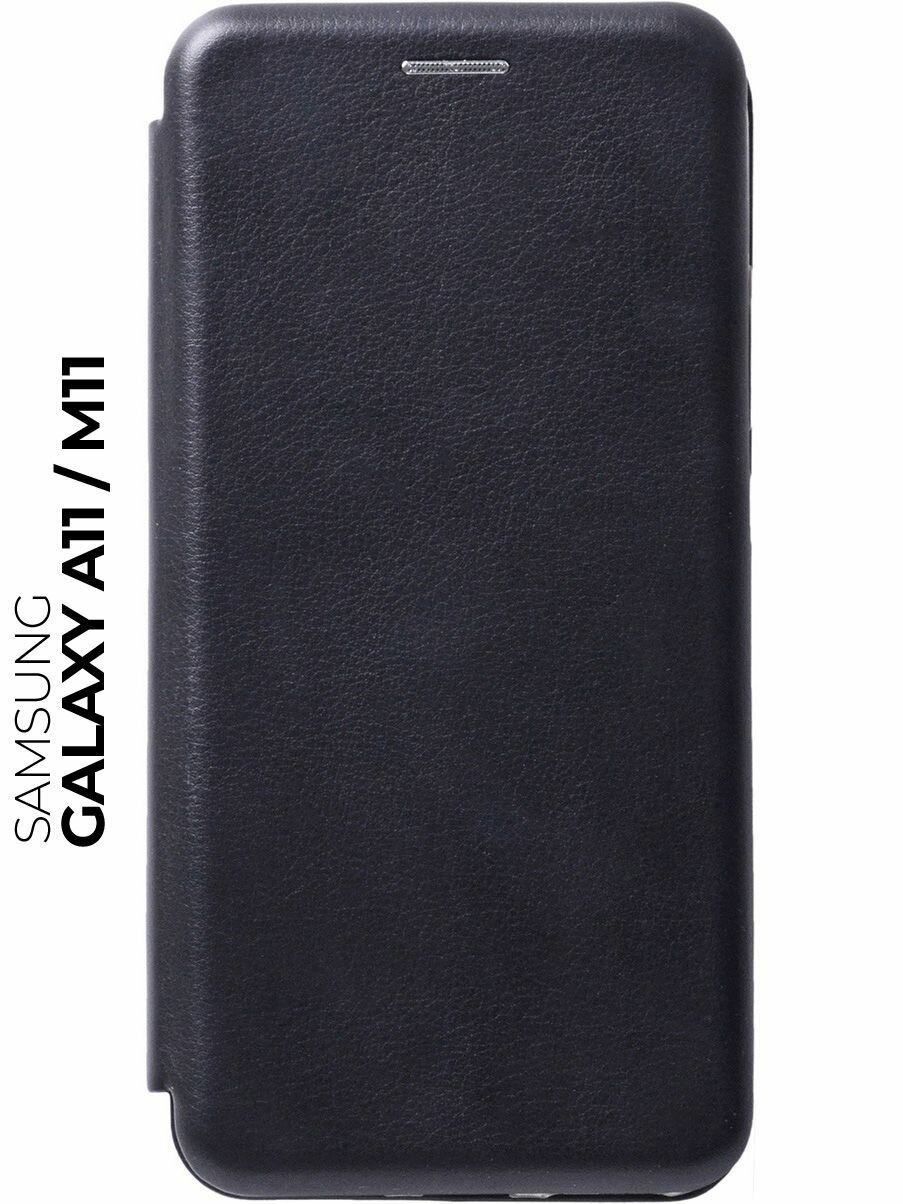 Чехол ZiFu Book для Samsung Galaxy A11 / M11 черный