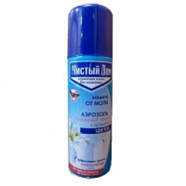 Чистый дом Аэрозоль от моли и кожееда 150 мл