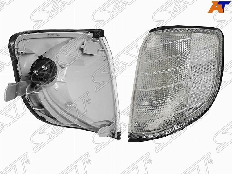 Габарит SAT ST460003, задний левый, белый, для Mercedes-Benz W140, галогеновые и светодиодные лампы